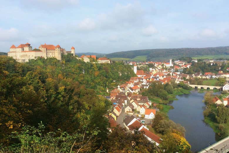 Excursión al castillo de Harburg y Rotemburgo desde Múnich