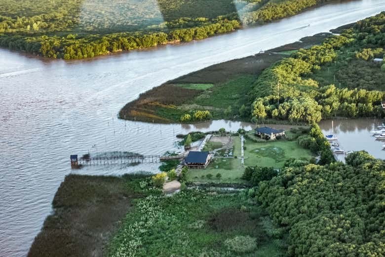 Excursión en helicóptero al Delta del Tigre desde San Fernando