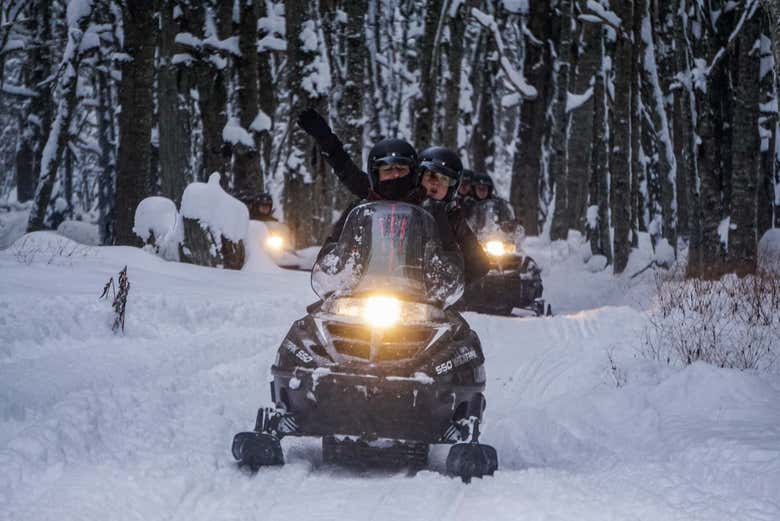 Snowmobile, Sledge & Snowshoe Night Adventure, Ushuaia