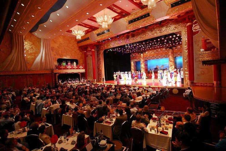 Cena y espectáculo en Tangle Palace, Xián