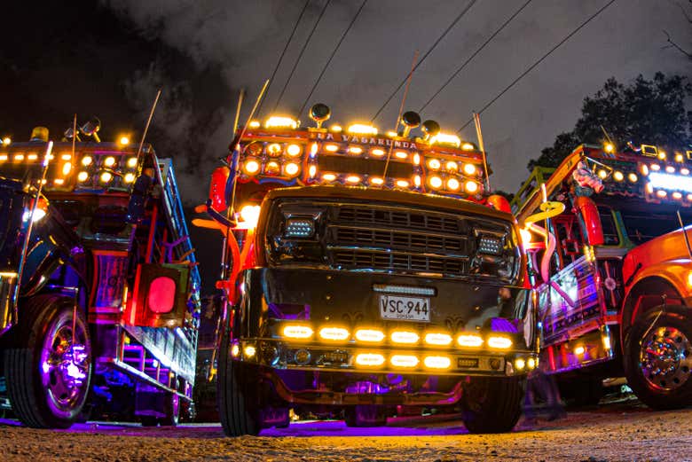 Medellín Chiva Rumbera Night Tour + Street Food Tasting