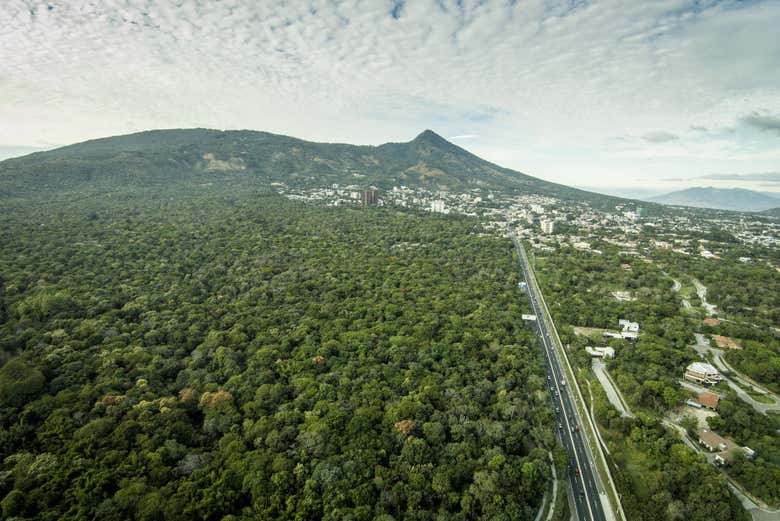 Tour of El Boquerón National Park from San Salvador