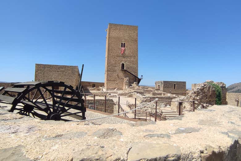 Entrada al castillo calatravo de Alcaudete, Alcaudete