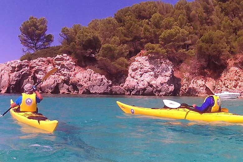 Binibeca Kayaking & Snorkelling Activity from Cala Torret