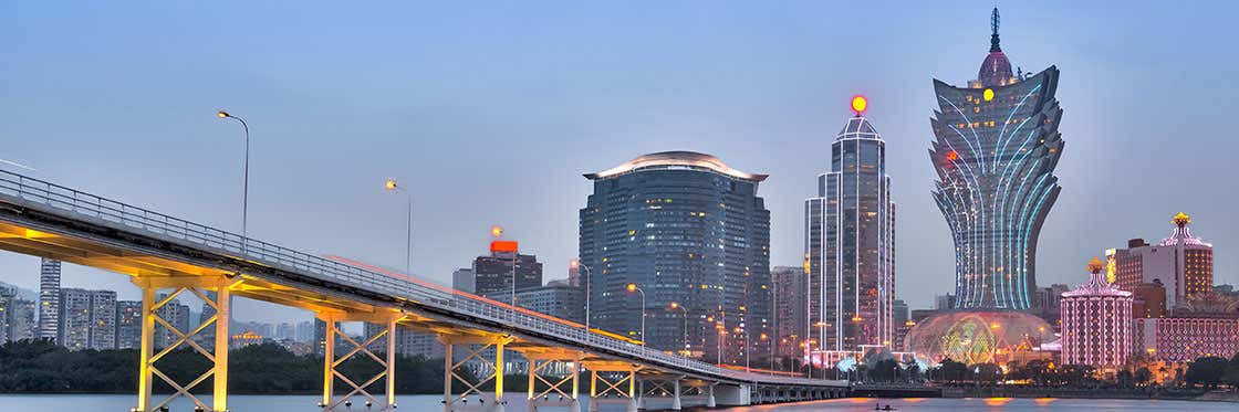 Macau - Como ir de Hong Kong a Macau. Cassinos.