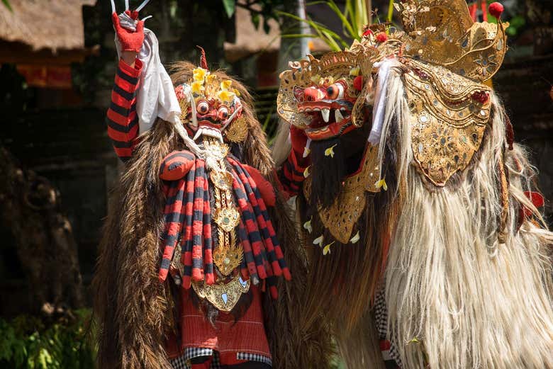 Danse Barong à Batubulan, Bali