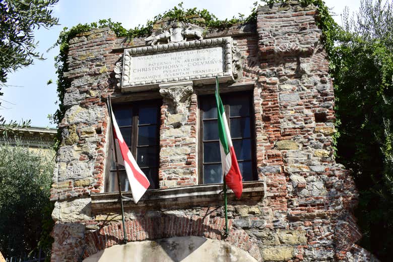Visita guiada por la Casa de Cristóbal Colón, Génova