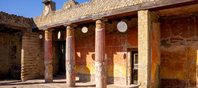 Visita guiada pelo parque arqueológico de Herculano