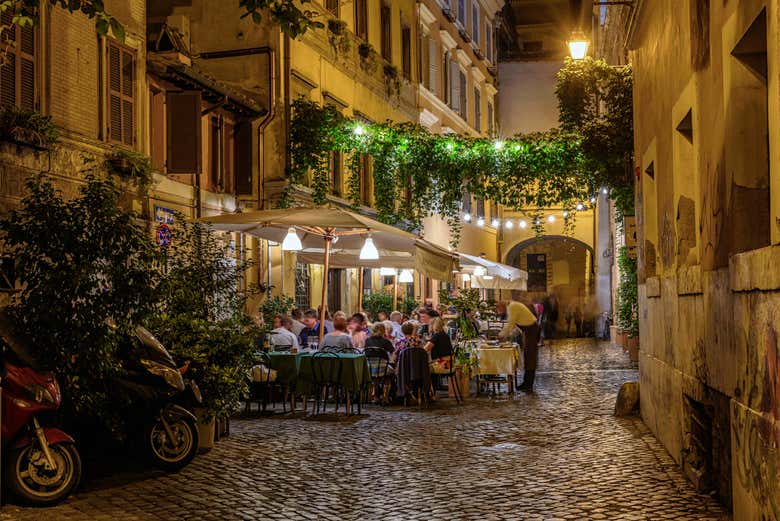 Tour gastronómico por el barrio del Trastevere de Roma