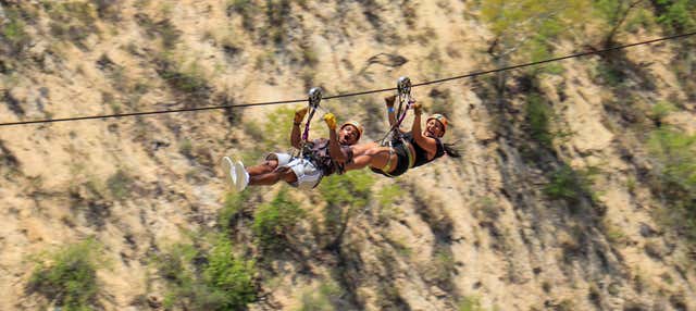 Ingresso do Monster Ziplines do parque Wild Canyon de Los Cabos