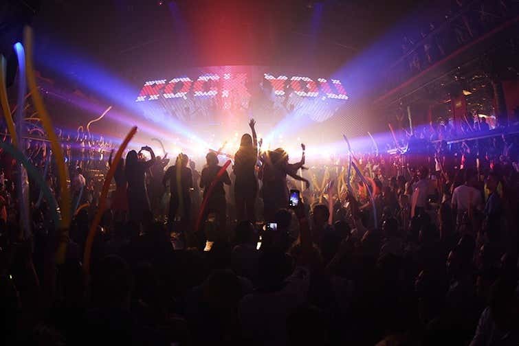 Party in Coco Bongo from Riviera Maya, Playa del Carmen