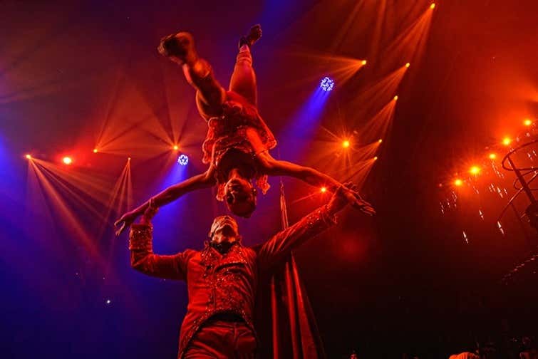 Party in Coco Bongo from Riviera Maya, Playa del Carmen