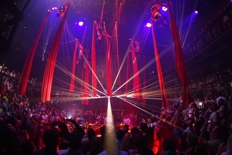 Party in Coco Bongo from Riviera Maya, Playa del Carmen