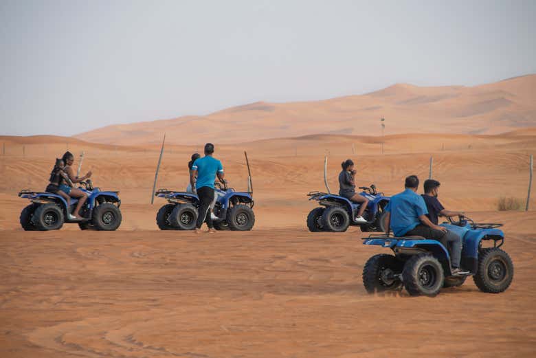 Douz Desert & Palmgrove Half-Day Quad Biking from Douz
